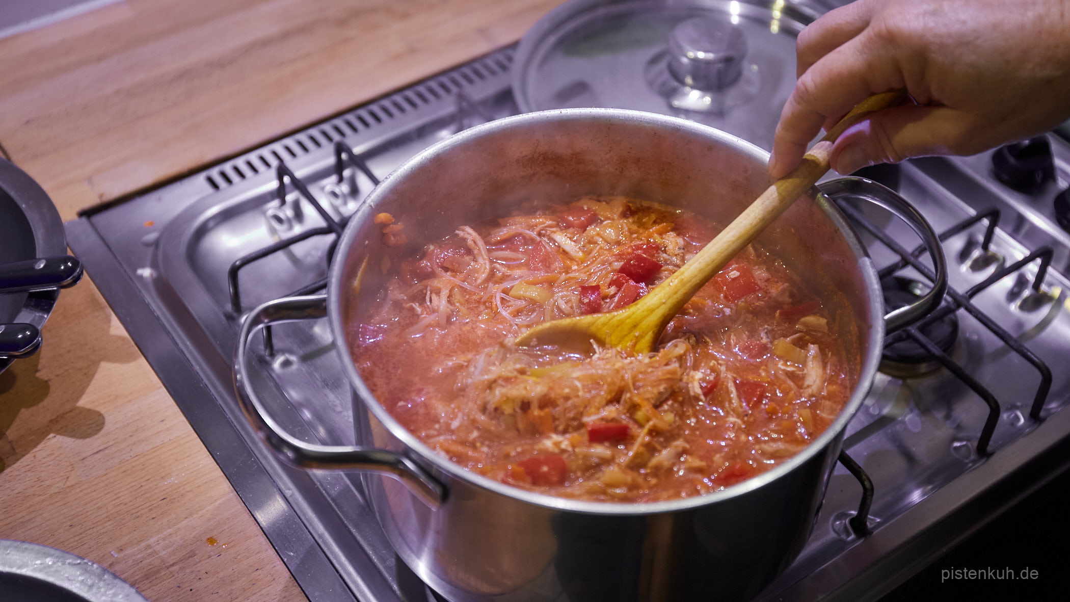 Peking Gulaschsuppe nach Sabines Art - Pistenkuh