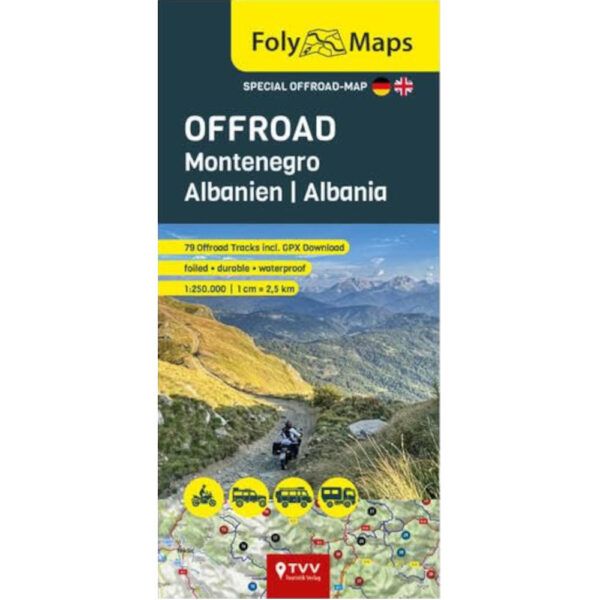 Offroad Atlas 2026: 455 Pisten in 13 Ländern - Pistenkuh