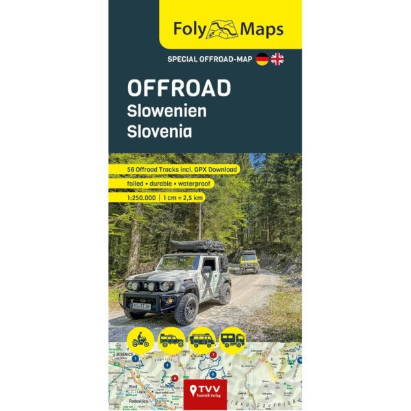 Offroad Atlas 2026: 455 Pisten in 13 Ländern - Pistenkuh
